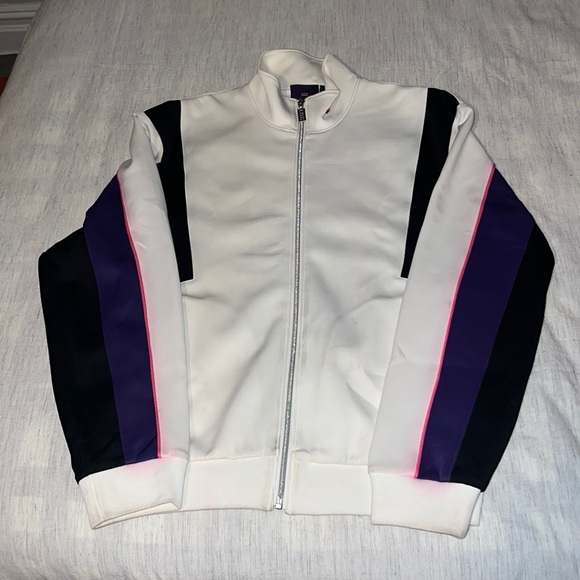 Kith | Jackets & Coats | Kith Purpleblackwhite Track Jacket | Poshmark
